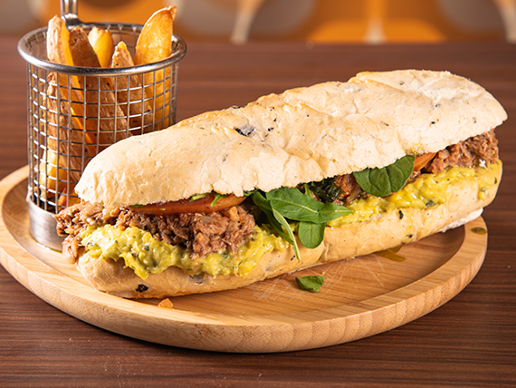 Sandwiches » Vegan mechada / toscano - Tobalaba Providencia - Bar Moloko